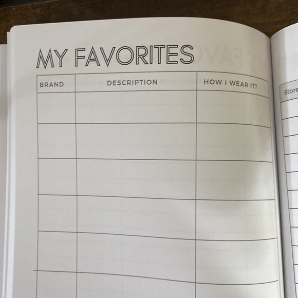 Storage & Organization | Find Your Style Tracker Outfit Planner And ...